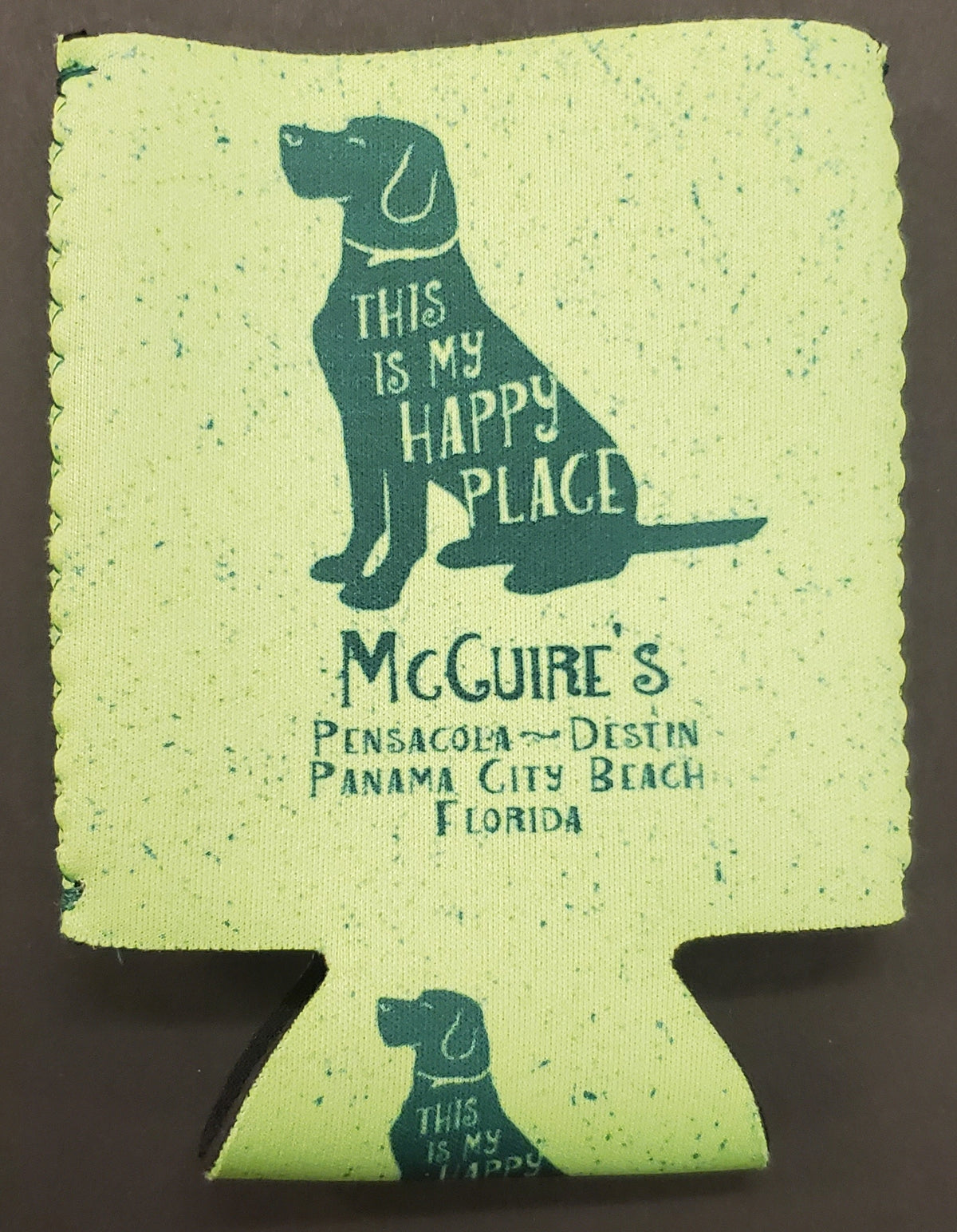 HAPPY PLACE DOG KOOZIE | McGuire's Irish Pub