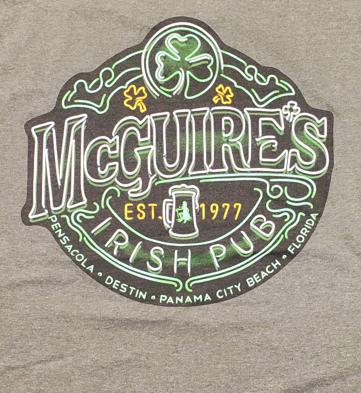 MCG Neon Sign Tee | McGuire's Irish Pub
