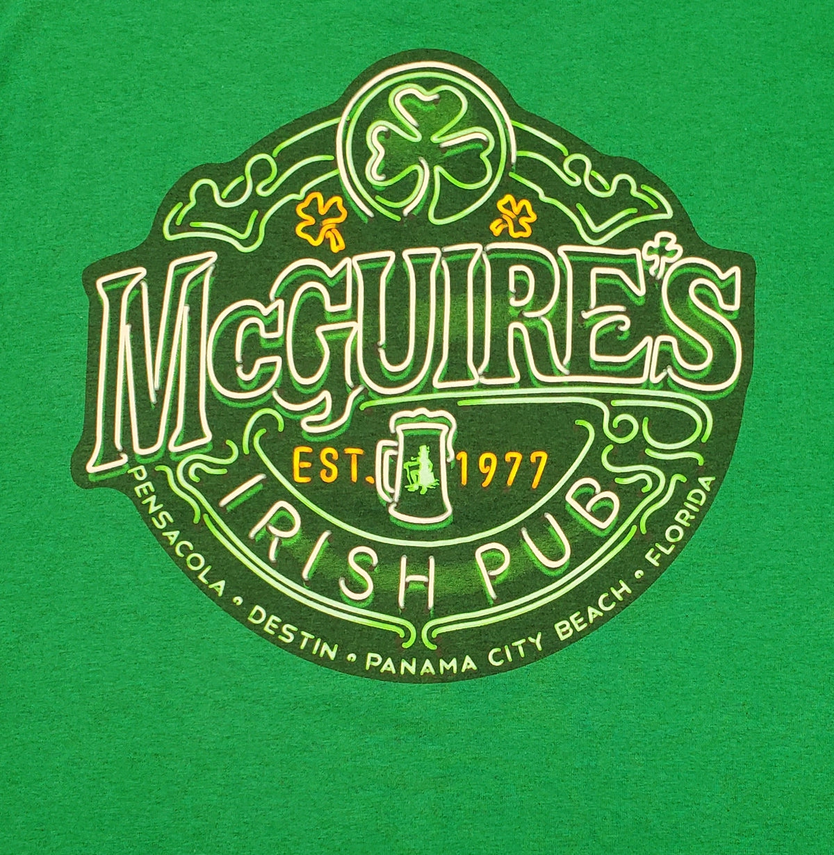 MCG Neon Sign Tee | McGuire's Irish Pub