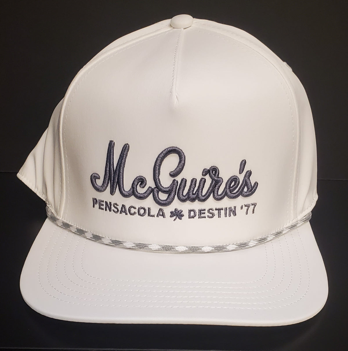 MCG Rope Caddy Hat White and Grey | McGuire's Irish Pub